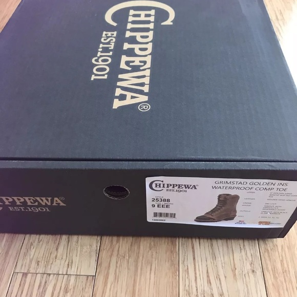 Chippewa | Shoes | Chippewa 9 Grimstad Golden Work Boots Safety Toe ...